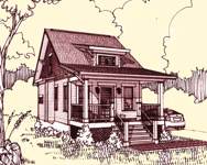 HOUSE PLANS by Rick Thompson, Architect | Narrow Lot, Sustainable