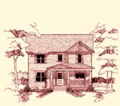 Standard House Plans – 1300 to 1399 sqft – ThompsonPlans.com